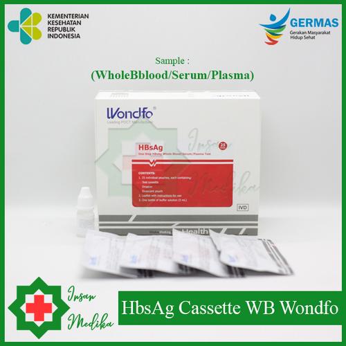 Jual HbsAg Cassette Wondfo Isi 25 - WONDFO - Kota Tangerang Selatan ...
