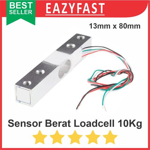Jual Sensor Berat Loadcell 10Kg 10 Kg Load Cell Arduino Bar Scale ...