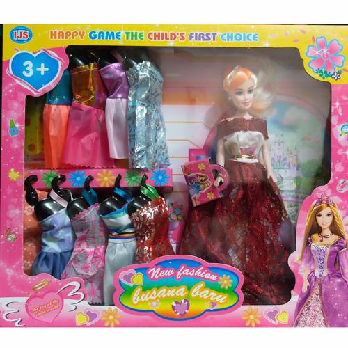 Jual Mainan anak boneka Berbie/boneka fashion/boneka varian baju - 5 ...