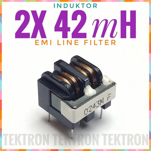 Jual Induktor 2x 42mH Trafo AC Line Filter Noise Ferit up to 40mH ...