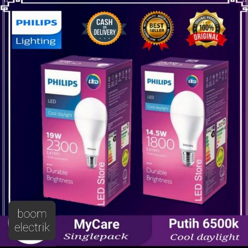 Jual Lampu Led Bulb 14.5watt dan 19watt Sinar Putih Philips - 14.5Watt ...
