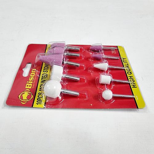 Jual BISON BATU OSCO MOUNTED STONE 10PCS SET GURINDA BOTOL ASAH POLES ...