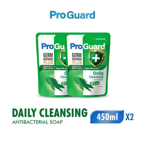 Jual ProGuard Sabun Mandi Cair Anti Bakteri Daily Cleansing 410 ml x 2 ...