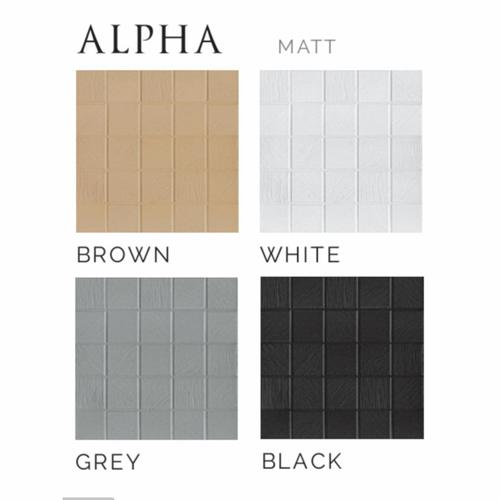 Jual keramik asia tile alpha 25x25, ada 4warna, brown, white, grey ...