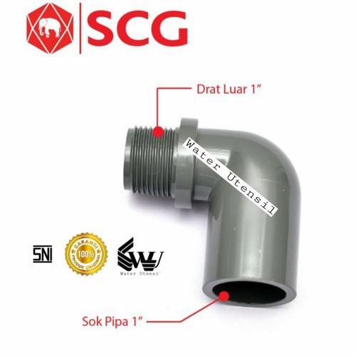 Jual ( SCG ) Elbow Knee Drat Luar / Valve Elbow AW 1'inch - Kab ...