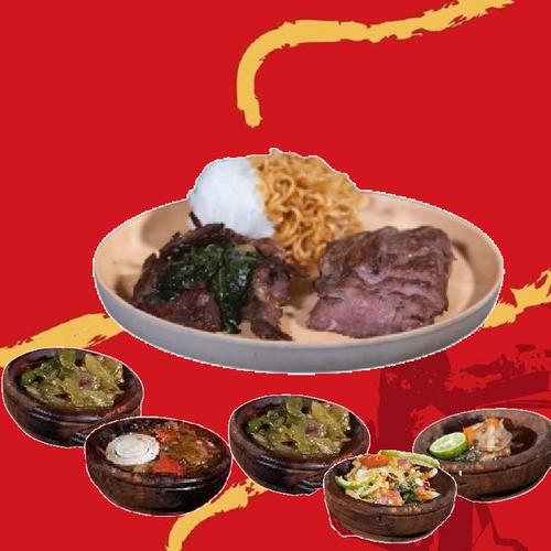 Jual Paket Mix (Nasi+Mie) Sei Sapi - Makanan Tradisional khas Rote NTT ...