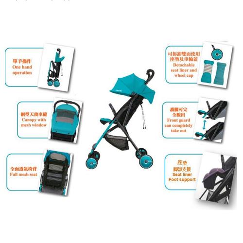 Jual COMBI BABY STROLLER F2 PLUS FASHION & FUN KERETA DORONG BAYI ...