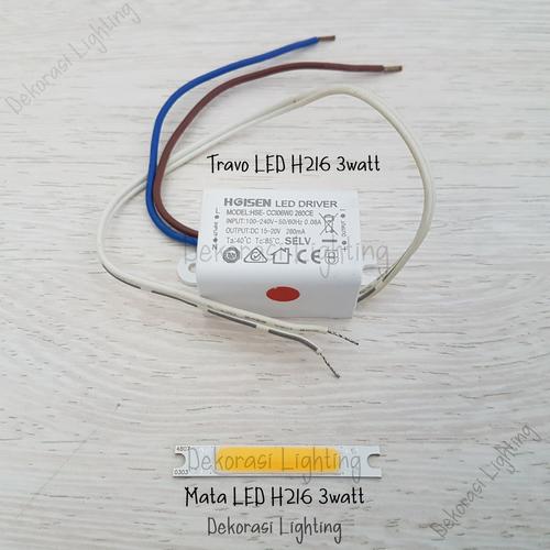 Jual Mata Led 3-6w dan Trafo LED Untuk Lampu Dinding - H226, Trafo Led ...