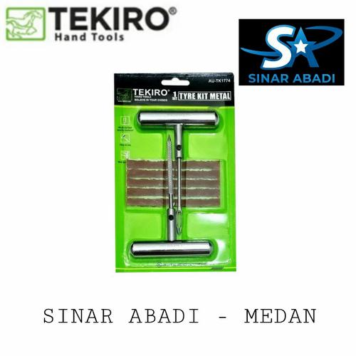 Jual ALAT TAMBAL TEMPEL BAN TUBLES DENGAN GAGANG BESI TIRE KIT METAL ...