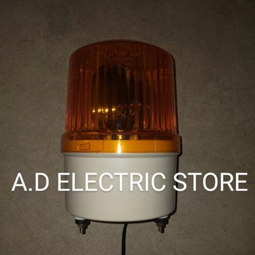 Jual lampu warning light rotary 4 inch 220v/ lampu warning light rotary ...