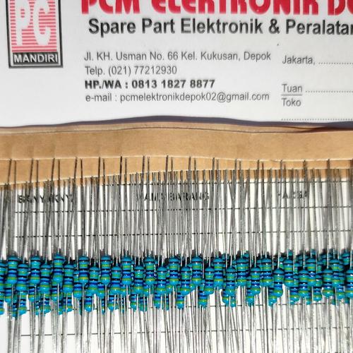 Jual Resistor 4M7 ohm 0.25watt 1/4w toleransi 5% - Kota Depok - PCM ...