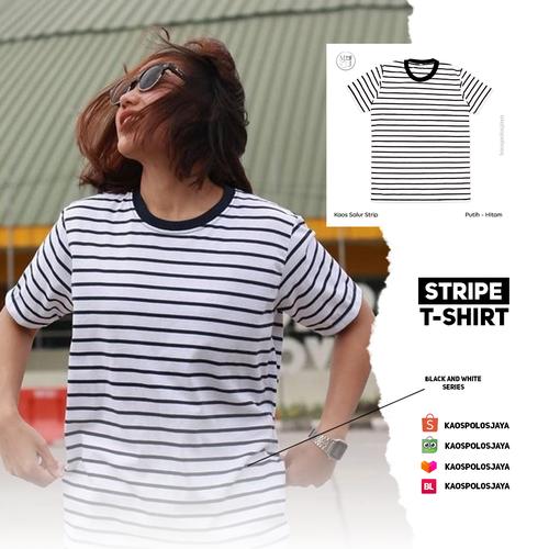 Jual KAOS SALUR COTTON COMBED 30S - Putih-Benhure, XL - Kota Surabaya ...