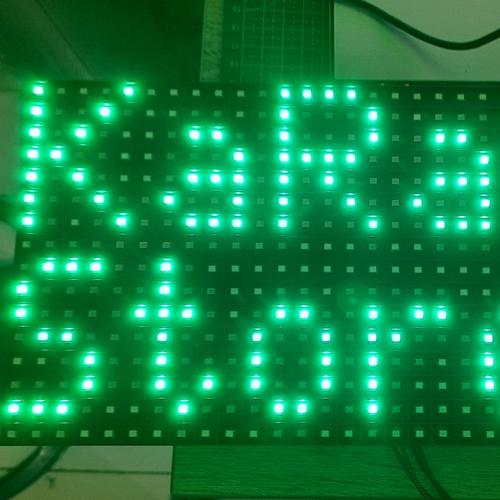 Jual Panel Led Module DMD P10 SMD Hub12 JWS Outdoor Jadwal Shalat ...