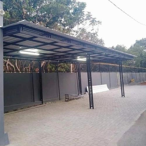 Jual Kanopi canopy besi hollow galvanis 4x6 atap UPVC alderon - Kota ...