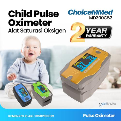 Jual Alat Saturasi SpO2 Anak - Choicemmed MD300C52 Pulse Oximeter ...