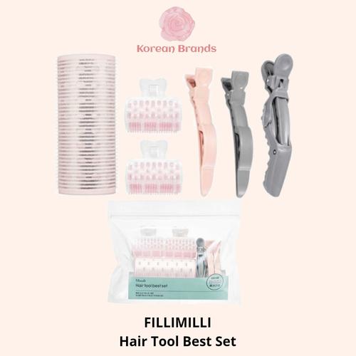 Jual Fillimilli Hair Tool Best Set (Complete) Hair roll alligator clip ...