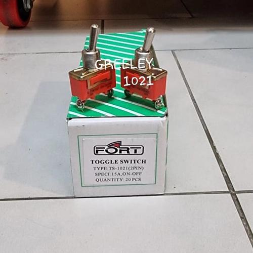 Jual TOGGLE SWITCH FORT 1021 2 KAKI 15A ON OFF - Jakarta Barat ...