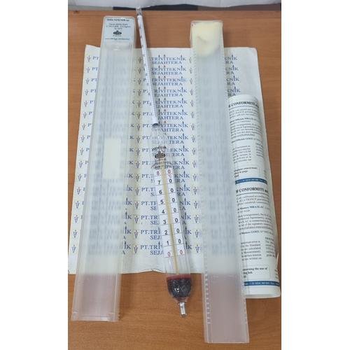 Jual ASTM hydrometer with thermometer in body,termohidrometer ...