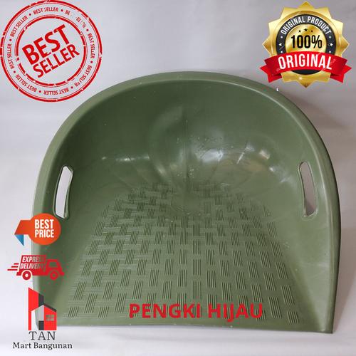 Jual Pengki Plastik Hijau Orange Serokan Pasir Pengki Bangunan LUSINAN ...