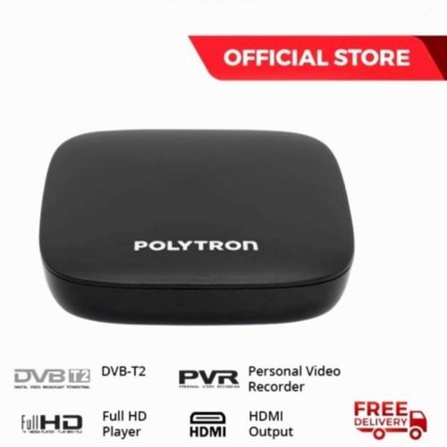 Jual POLYTRON SET TOP BOX PDV-610 T2 DIGITAL TV DVB-T2 GARANSI RESMI ...
