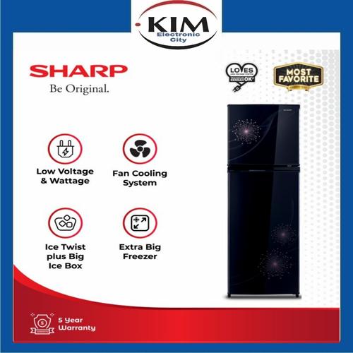 Jual KULKAS SHARP SJ 317 MG LEMARI ES 2 PINTU SJ317MG SJ 317MG ...