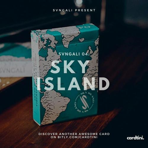 Jual Kartu Remi Sulap Svngali 04: Sky Island Playing Card Magic ...