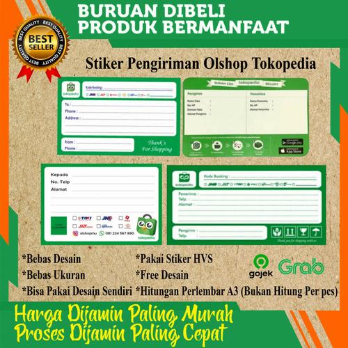 Jual STIKER Label Pengiriman Tokopedia - Kota Bekasi - MP STIKER ...