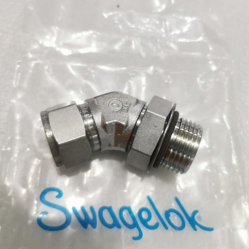Jual Male Elbow 45Deg 3/4" OD x 11/16"-12 SAE/MS Swagelok SS-1210-5 ...