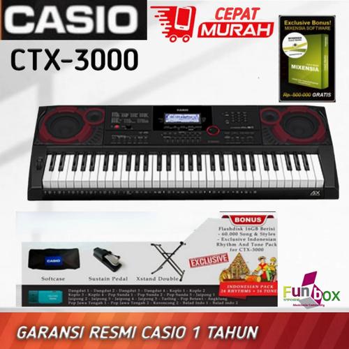 Jual Casio CTX 3000 Keyboard / CTX3000 / CTX-3000 / CT-X3000 Garansi ...