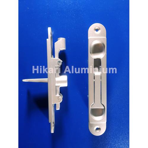 Jual Flush Bolt/Grendel Tanam Pintu Aluminium Dekkson - Silver - Kota ...