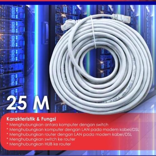 Jual Kabel data Lan Utp Cat 5E 25 meter - Jakarta Barat - Jaya utm ...