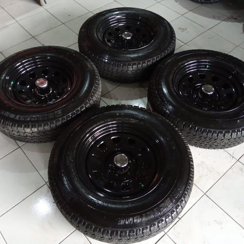 Jual velg mobil kaleng Daytona ring 16x7 h5x114+bs 205 80 r16 (80% ...