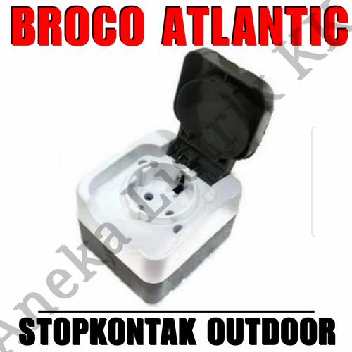 Jual BROCO ATLANTIC STOPKONTAK OUTDOOR OB STOP KONTAK OUTBOW IP44 2151 ...