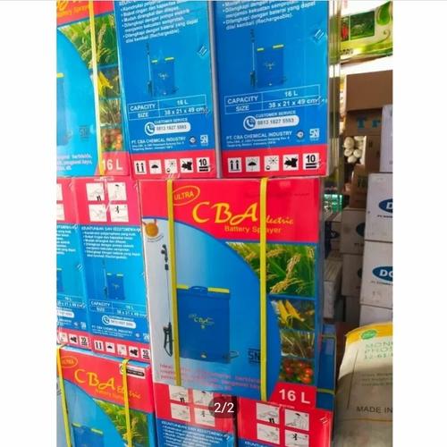 Jual sprayer tangki semprot elektrik cba tipe 4 original 16 liter - cba ...