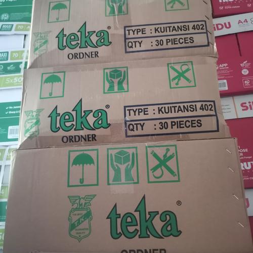 Jual Ordner Teka Hijau (Folio/Kwitansi) - kuitansi 402 - Kota Surabaya ...