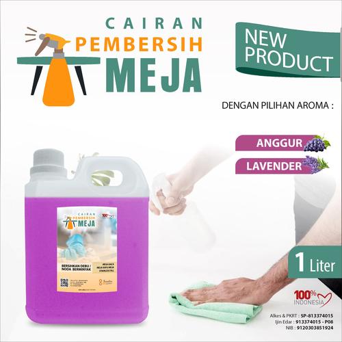 Jual Cairan Pembersih Meja aroma Segar 1 liter kemasan jerigen - CHERRY - Kab. Sidoarjo ...
