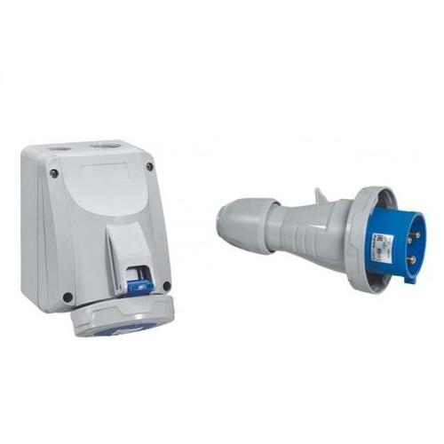 Jual LEGRAND SET SURFACE MOUNTING SOCKET 555454 + PLUG 2P+E 32A IP67 ...