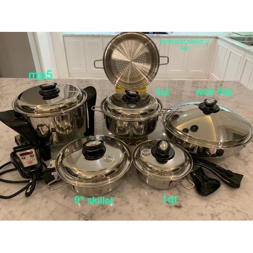 Jual SALADMASTER COOKWARE COMPLETE SET PANCI KESEHATAN DV454DD54 ...