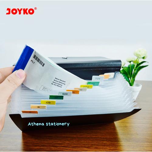 Jual Expanding File Giro JOYKO EF-3G/ Map Harmonika 13 Pocket - Hijau ...