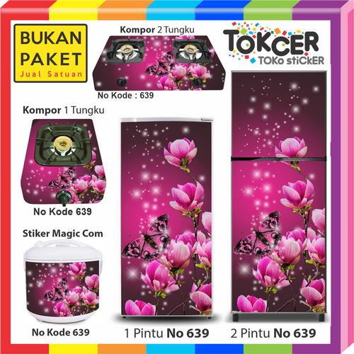 Jual Stiker Kulkas/stiker Kompor/stiker Magicom KUPU PINK - Magicom ...