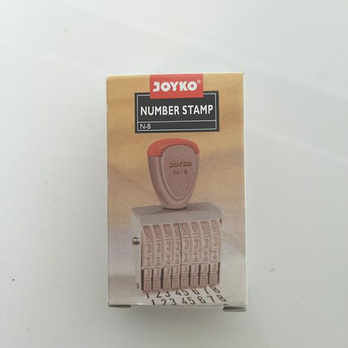 Jual Stempel Angka Joyko N8 Number Stamp 8 Digits - Kota Surakarta ...
