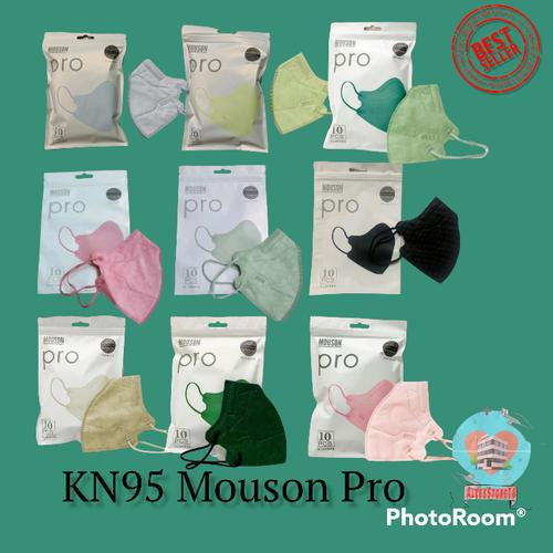 Jual masker mouson kn95 pro masker kn95 protective mask isi 10 pcs ...