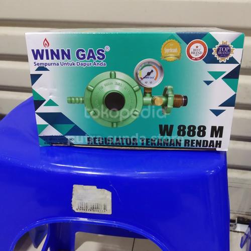 Jual regulator winn gas w 888 m low pressure / regulator gas lpg 50 kg ...