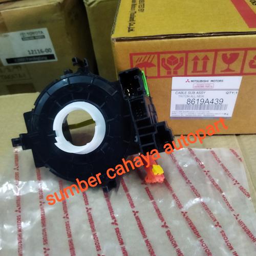 Jual kabel spiral klakson xpander Pajero sport triton 8619A439 original ...