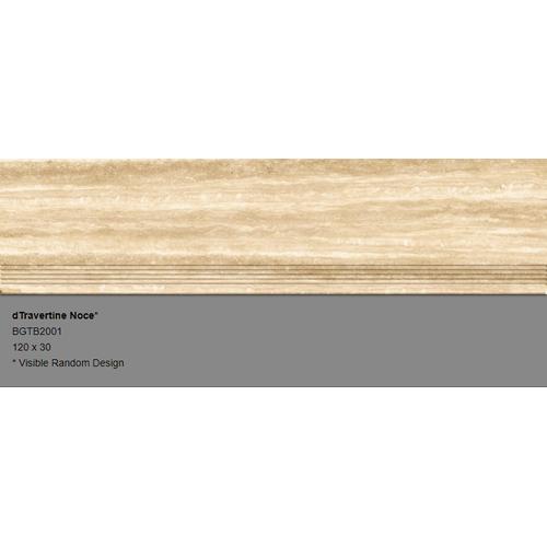 Jual GRANIT ROMAN Step Tile dTravertine Noce 120x30 BGTB2001 Keramik ...