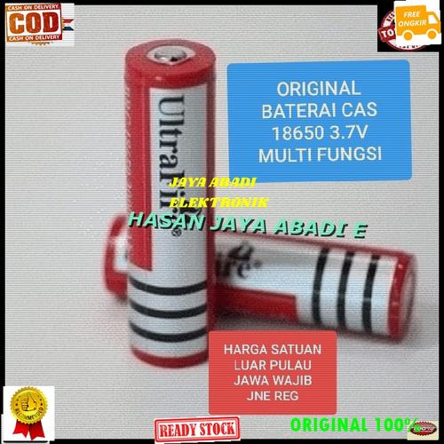Jual ORIGINAL 3.7V V ULTRA FIRE BATERAI 18650 MAH BATERRY BATERE BATERY ...