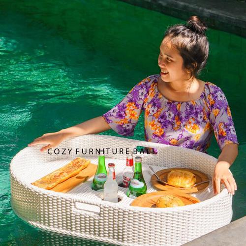 Jual FLOATING BREAKFAST / PLATTER TRAY - POOL / NAMPAN APUNG - ROUND 2 ...