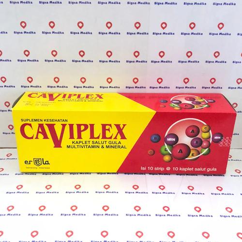 Jual Caviplex Box Isi 10 Strip @10 Tablet - Multivitamin - Kota ...