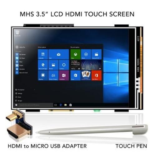 Jual LCD Display 3.5 inch HDMI USB Touch Screen Raspberry 3 Model B ...