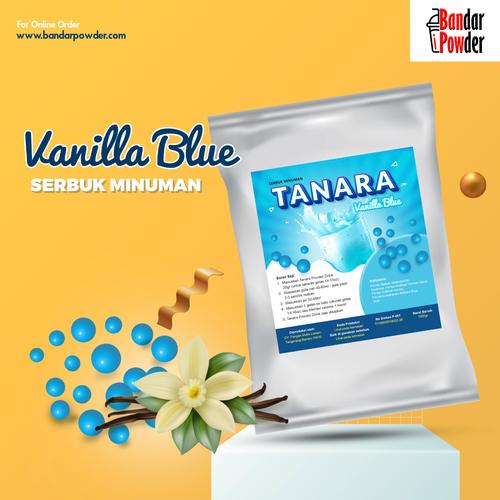 Jual Vanilla Blue Powder 500gr - Minuman Milkshake Ice Blend Bubble ...